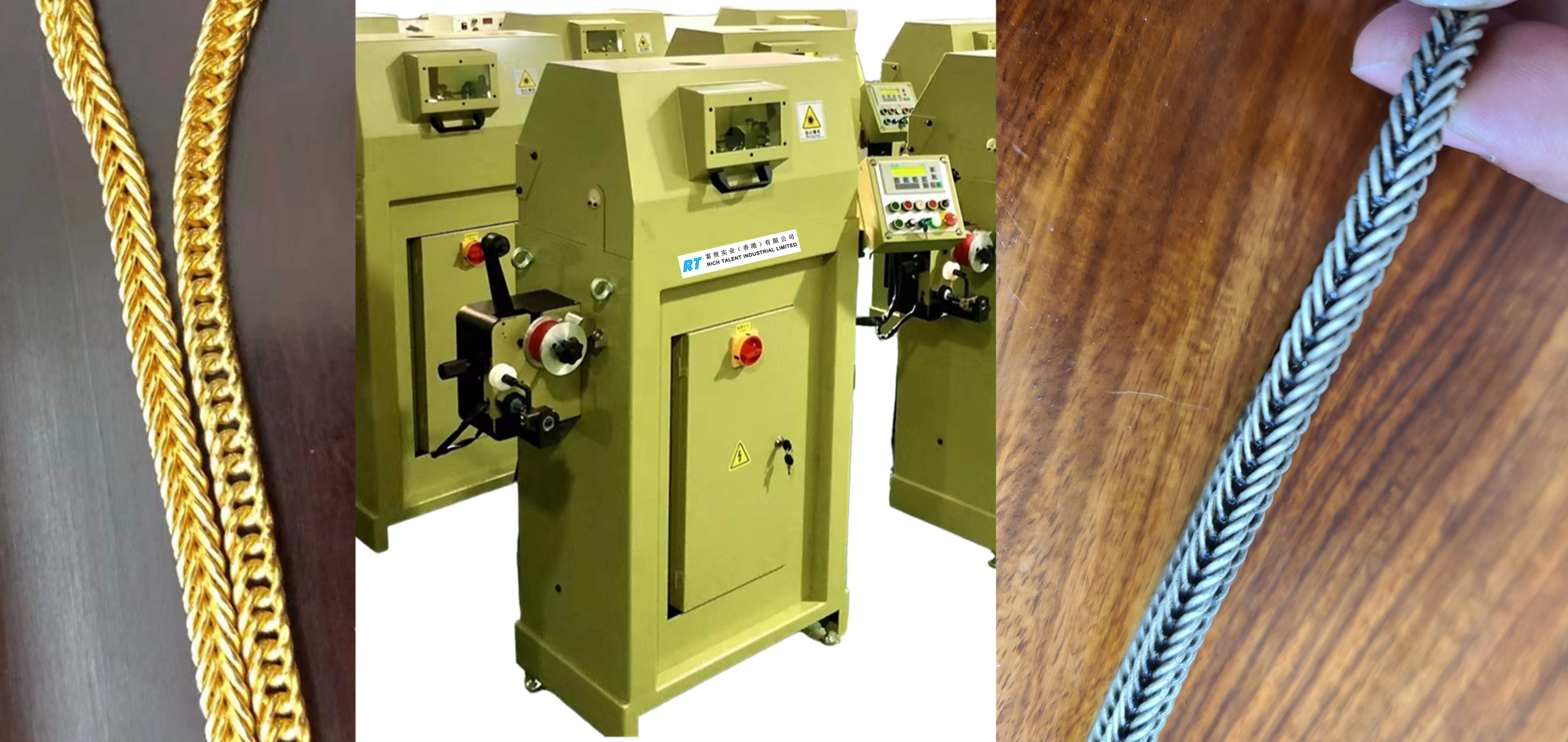 Braiding Chain Making Machine - Snake Chain Making Machine, Cable Chain ...